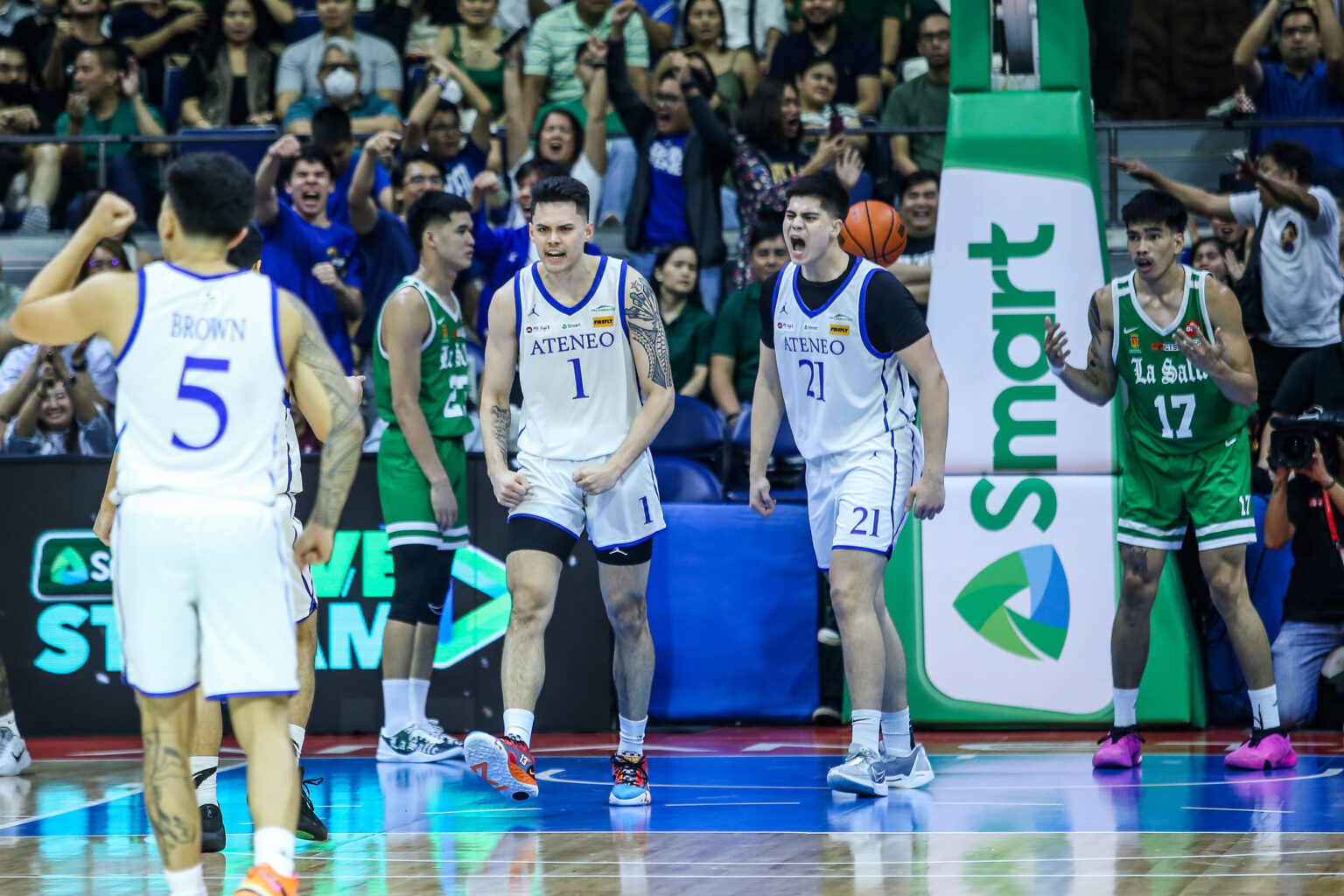 UAAP: Kevin Quiambao has high respect for big man rival Mason Amos ...