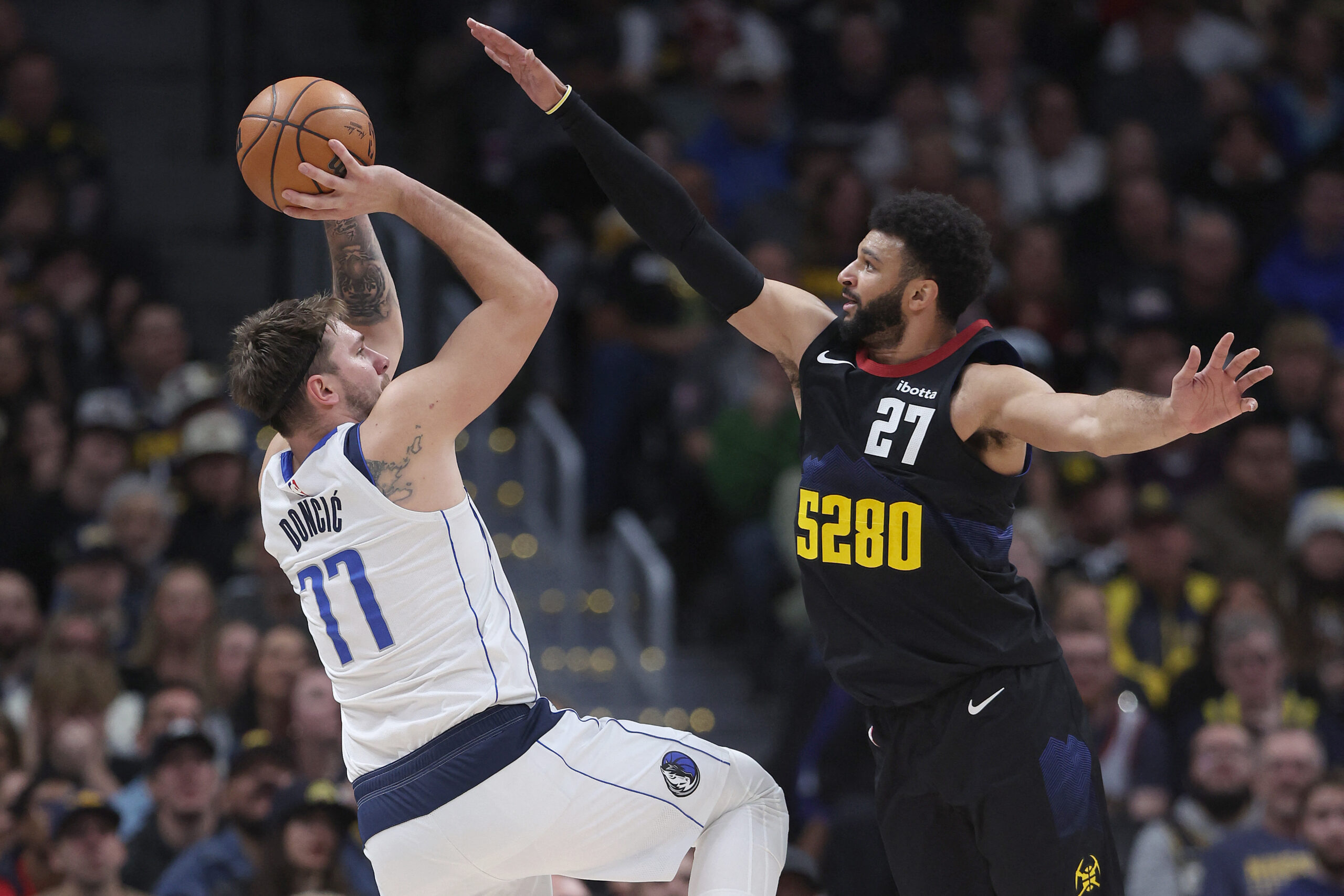 NBA: Nuggets race by Luka Doncic and Mavericks | Inquirer Sports
