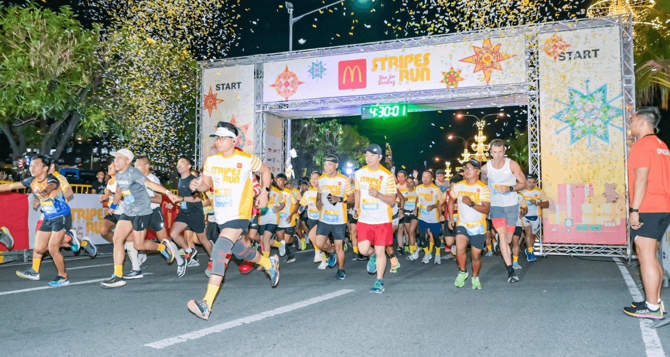 McDonald's Stripes Run participants ran for a cause, raising PHP1 ...