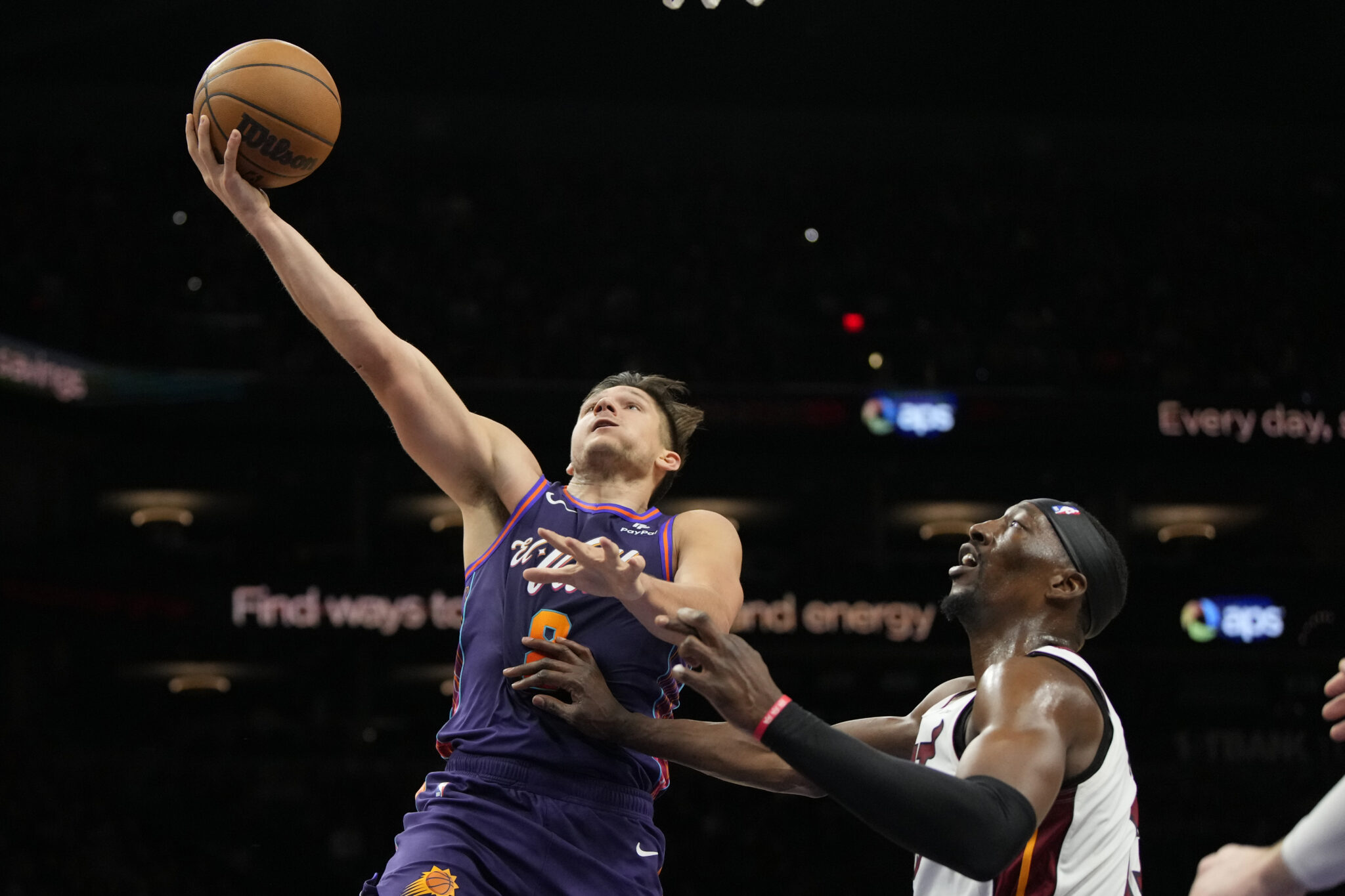 NBA: Grayson Allen ties team record with 9 triples, Suns dim Heat ...