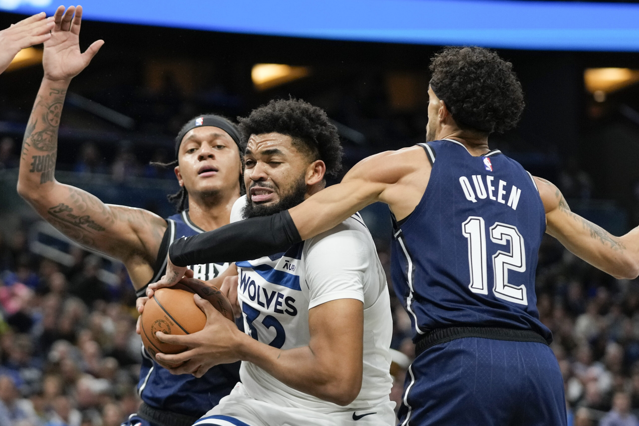 NBA: Karl-Anthony Towns, Timberwolves roll past Magic