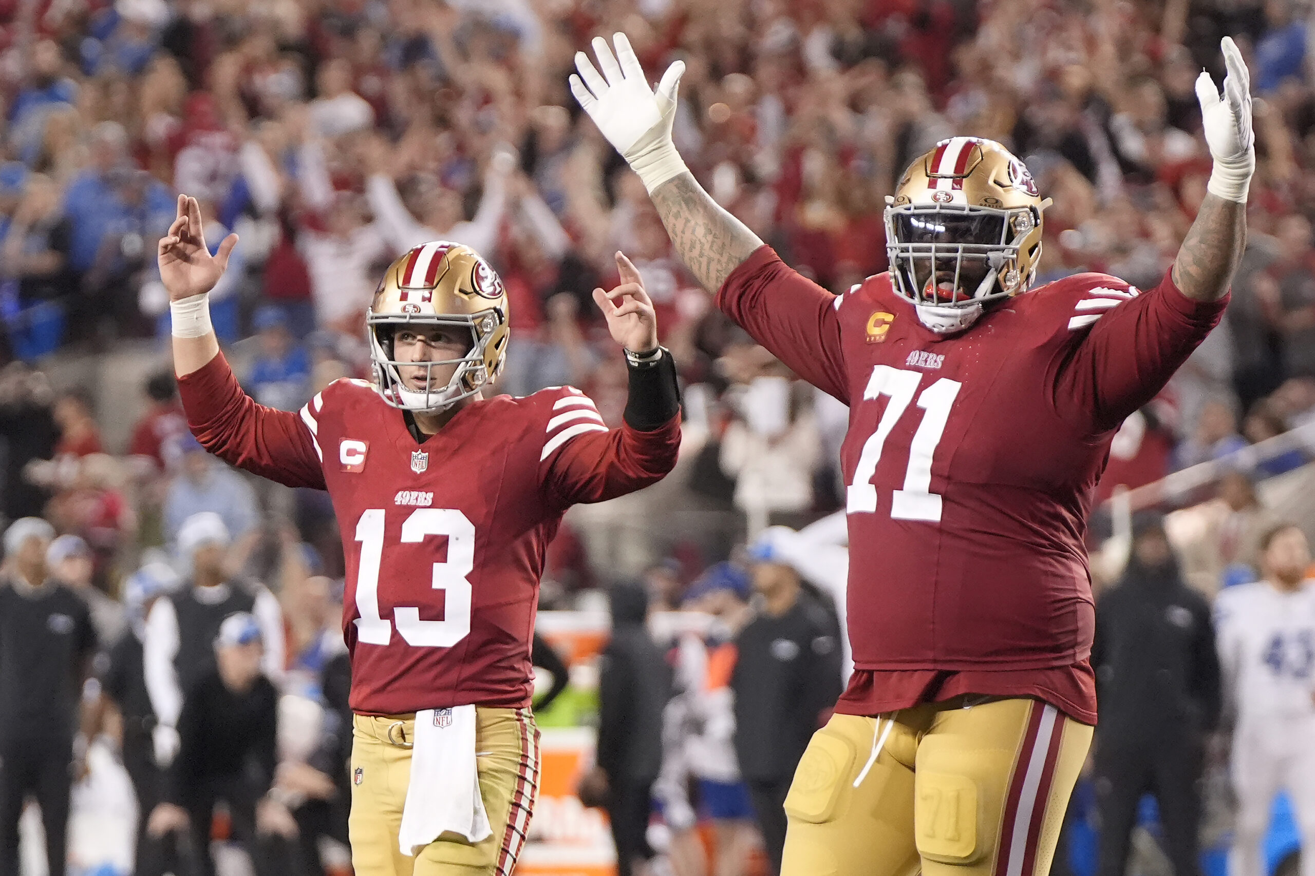 49ers rally past Lions, advance to Super Bowl vs Chiefs