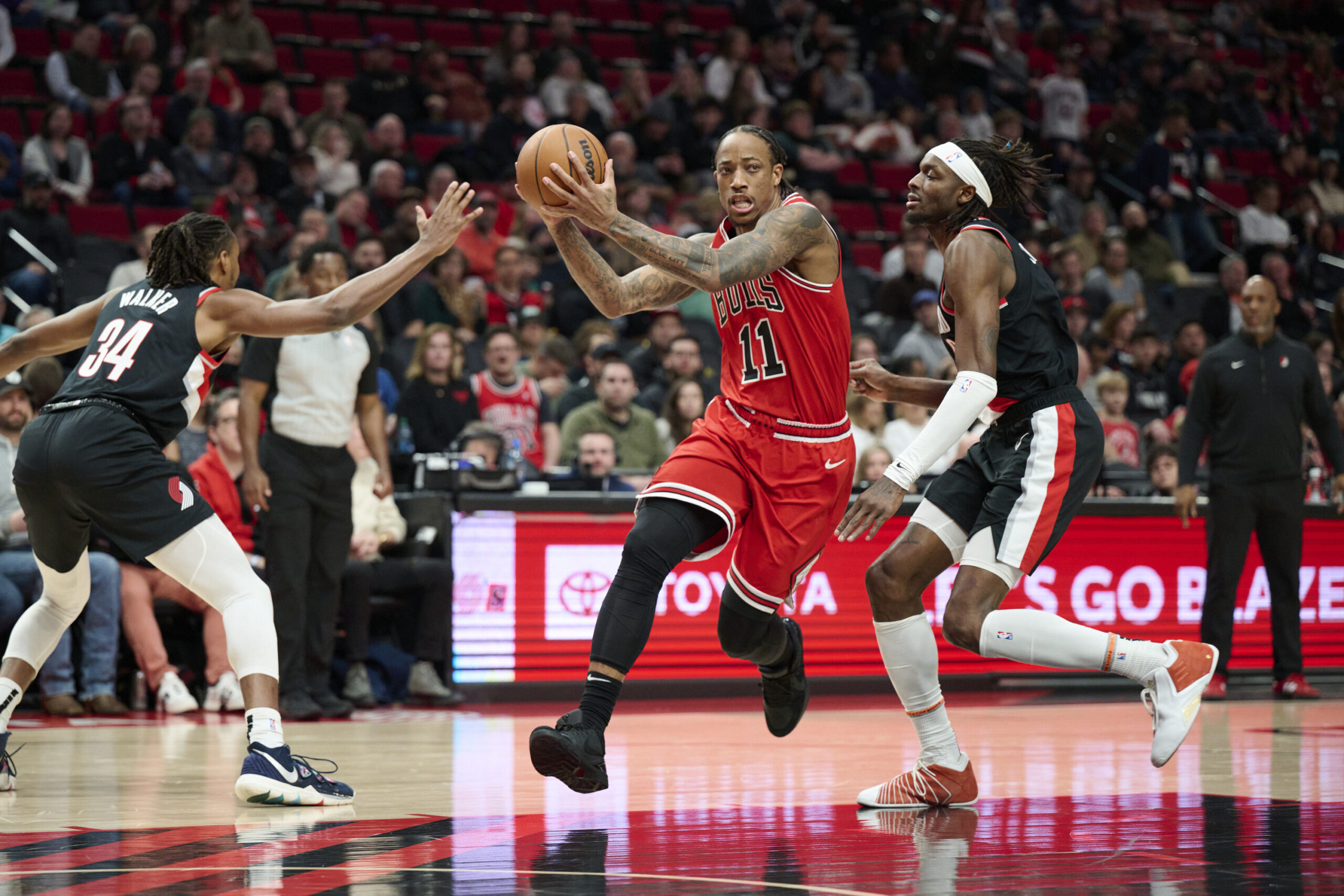 NBA: Bulls, led by DeRozan, defeat Trail Blazers