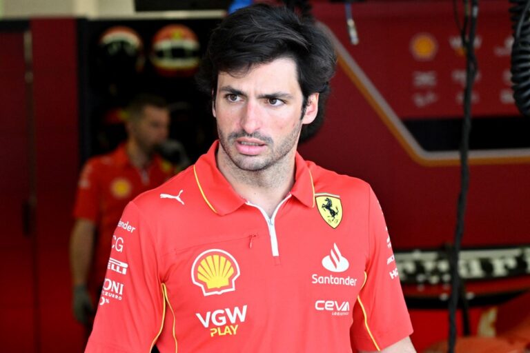 Ferrari's Carlos Sainz speeds to top of F1 test charts