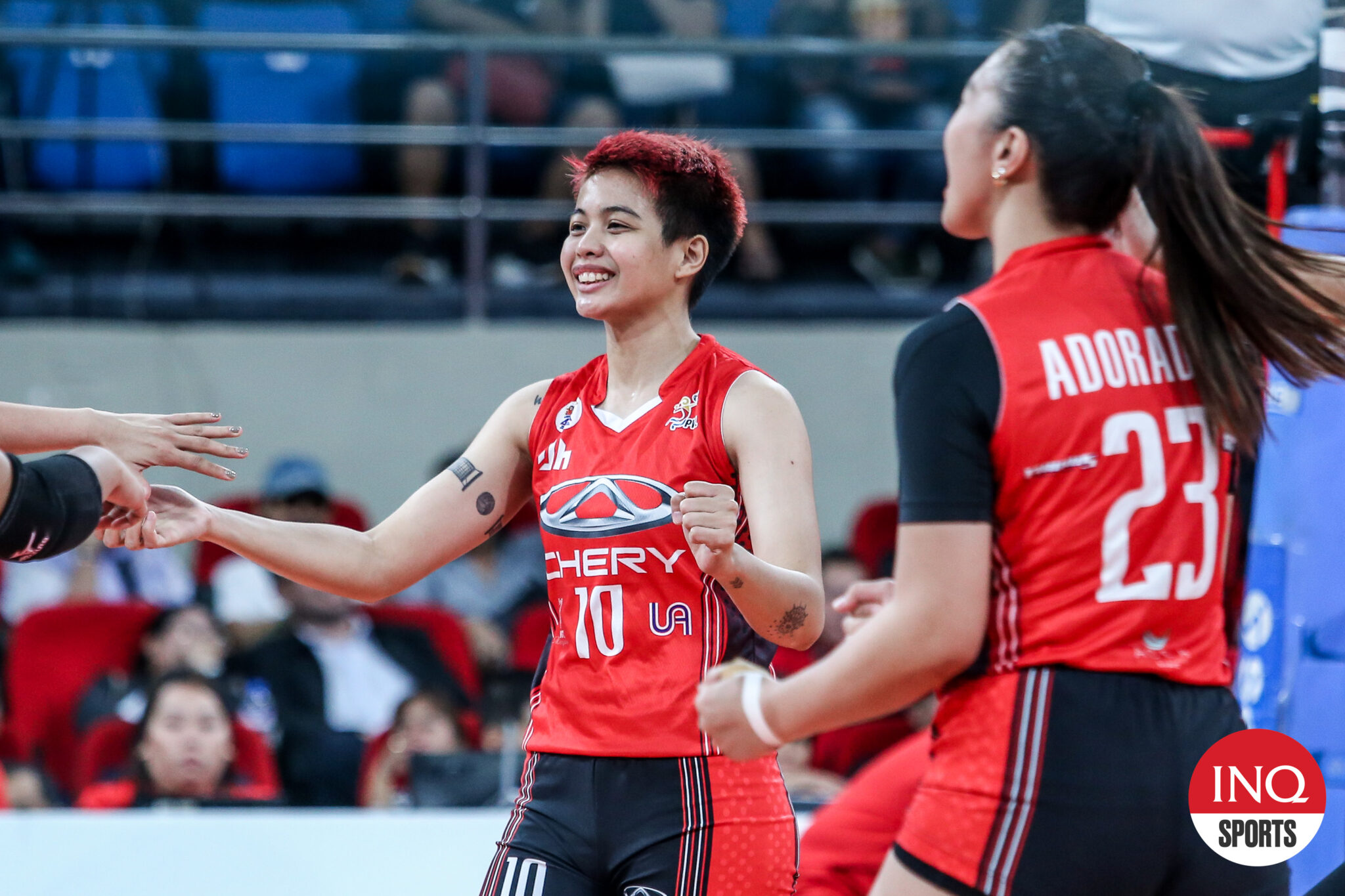PVL: Ara Galang, Chery Tiggo overwhelm debuting Capital1