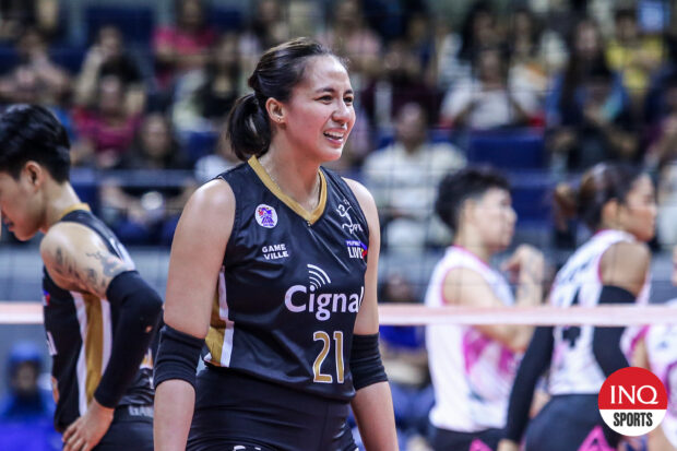 PVL: Jovelyn Gonzaga out for Cignal due to Army duties