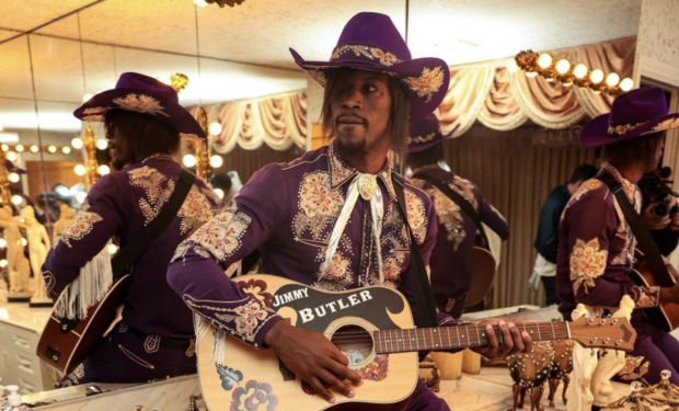 'Emo' Jimmy Butler stars in Fall Out Boy music video