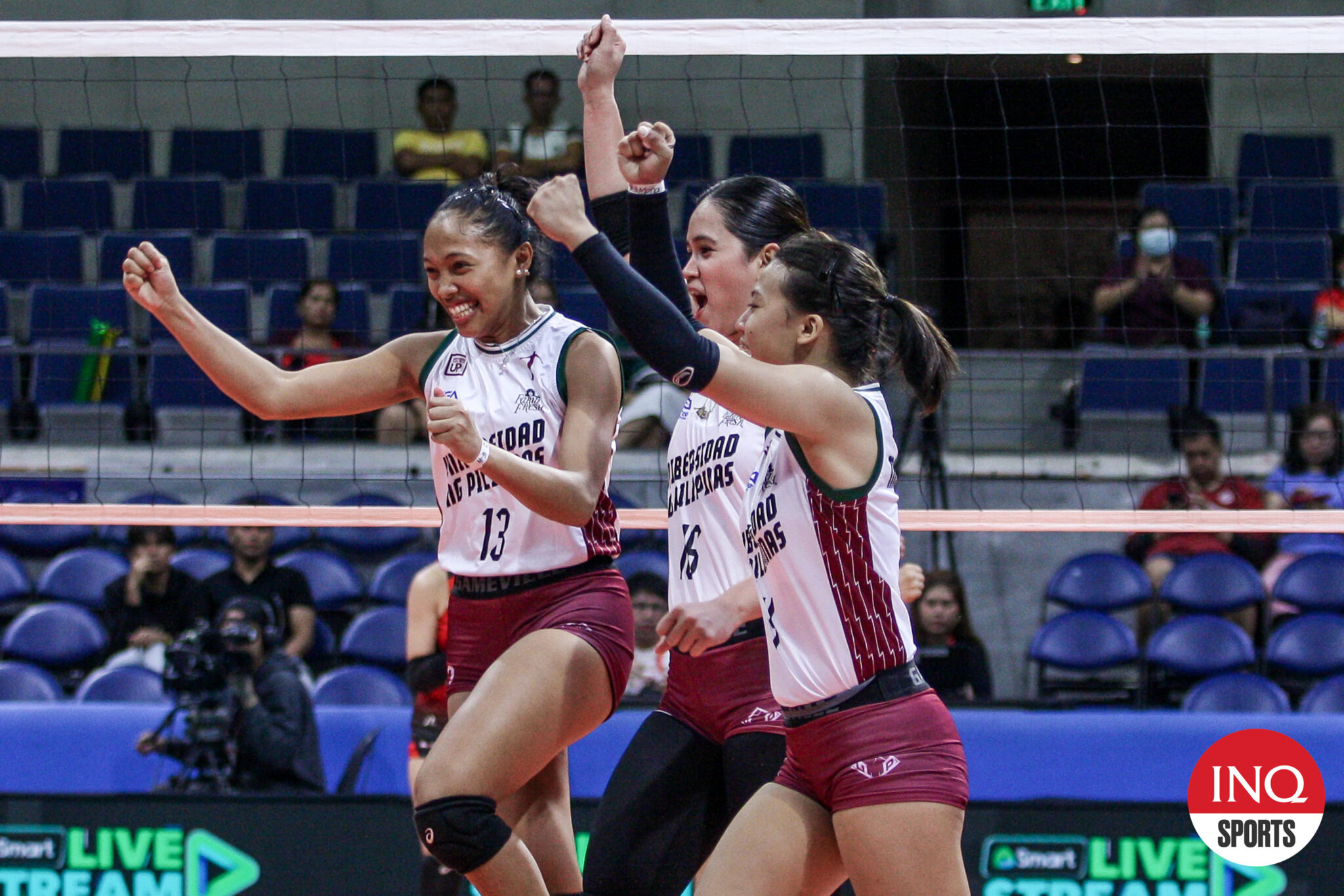 UAAP volleyball: UP gets breakthrough win, beats slumping UE