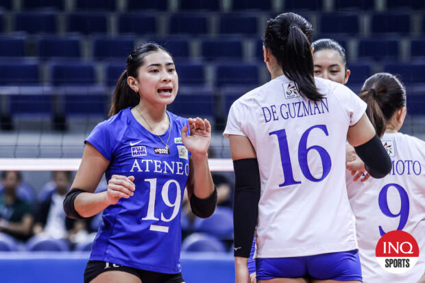 Ateneo wraps up UAAP women's volleyball campaign on high note