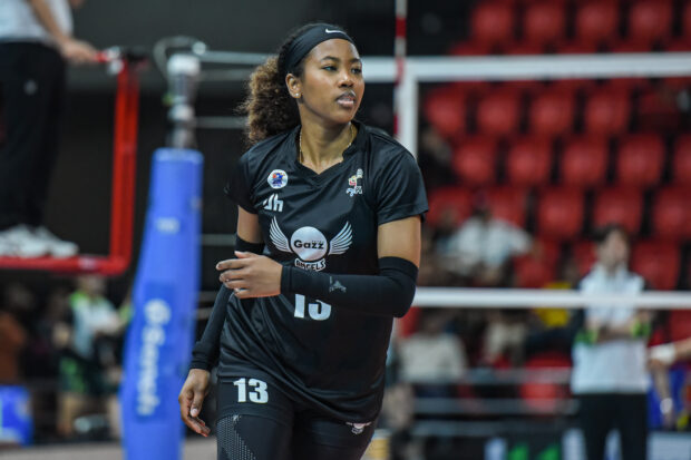 Returning Petro Gazz Angels star MJ Phillips in the PVL All-Filipino ...