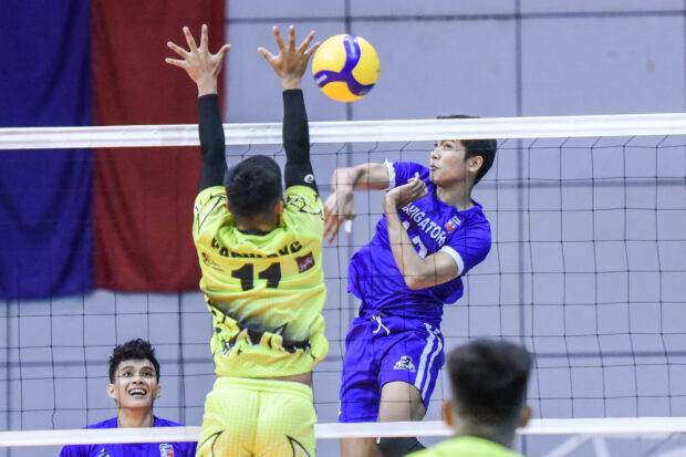 Spikers' Turf: Francis Saura anchoring D'Navigators perfect start