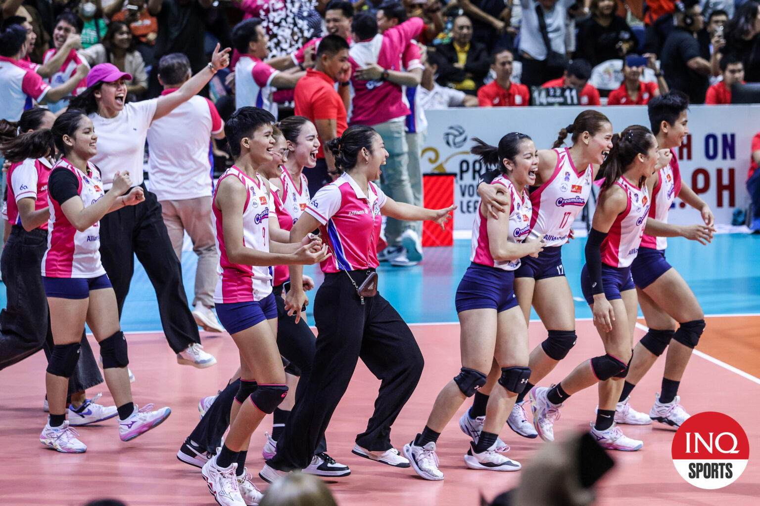 Creamline flaunts depth, beats Choco Mucho to retain PVL title