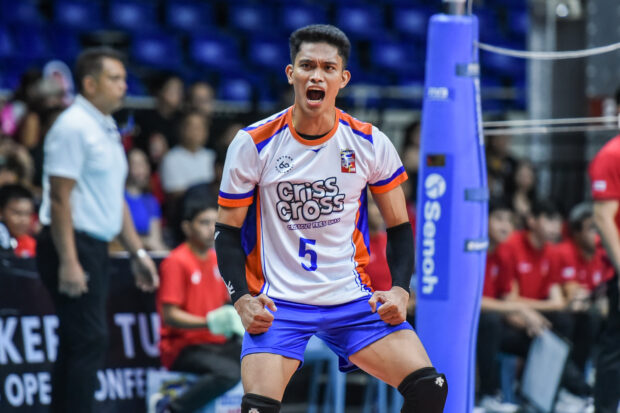 Criss Cross' Jude Garcia named 2024 Spikers' Turf Open MVP