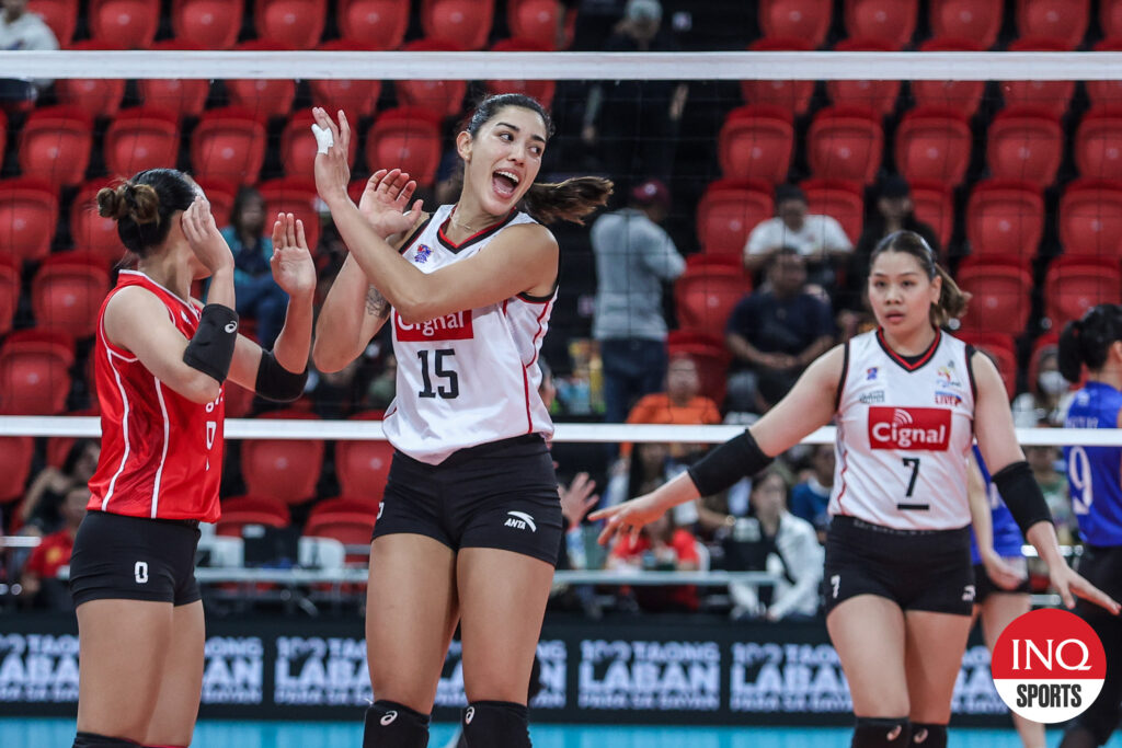 PVL: MJ Perez leads Cignal over ZUS Coffee for 2-0 start