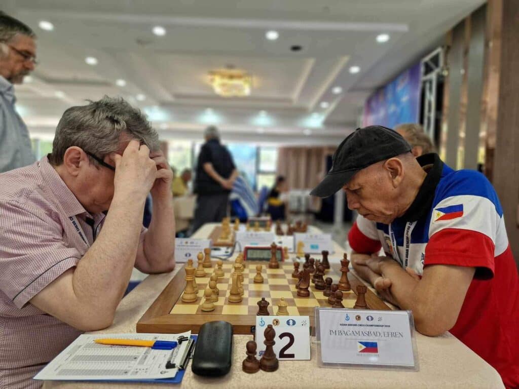 Filipino impresses at Asian Seniors Chess Championships