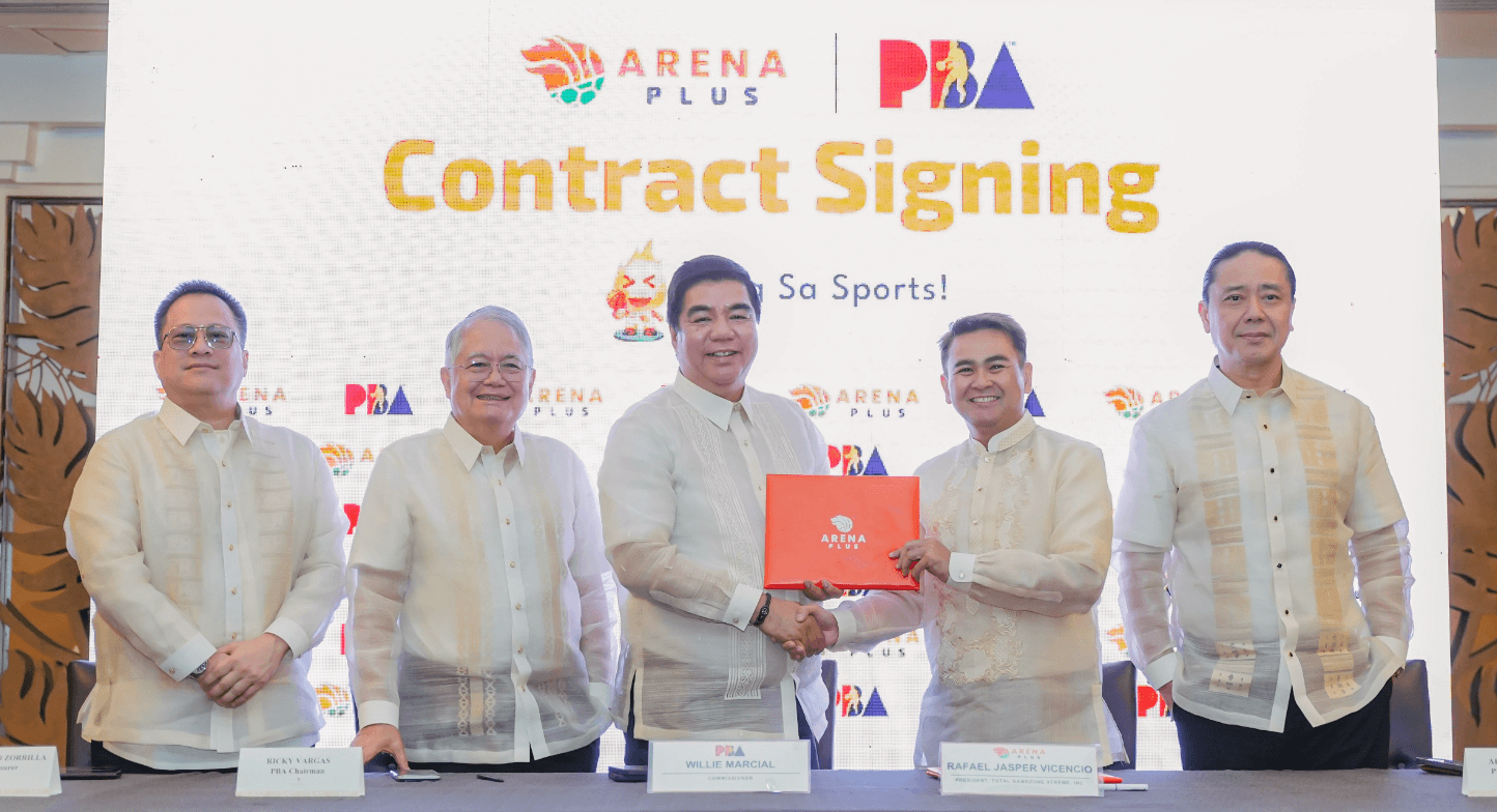 ArenaPlus signs a new partnership with PBA