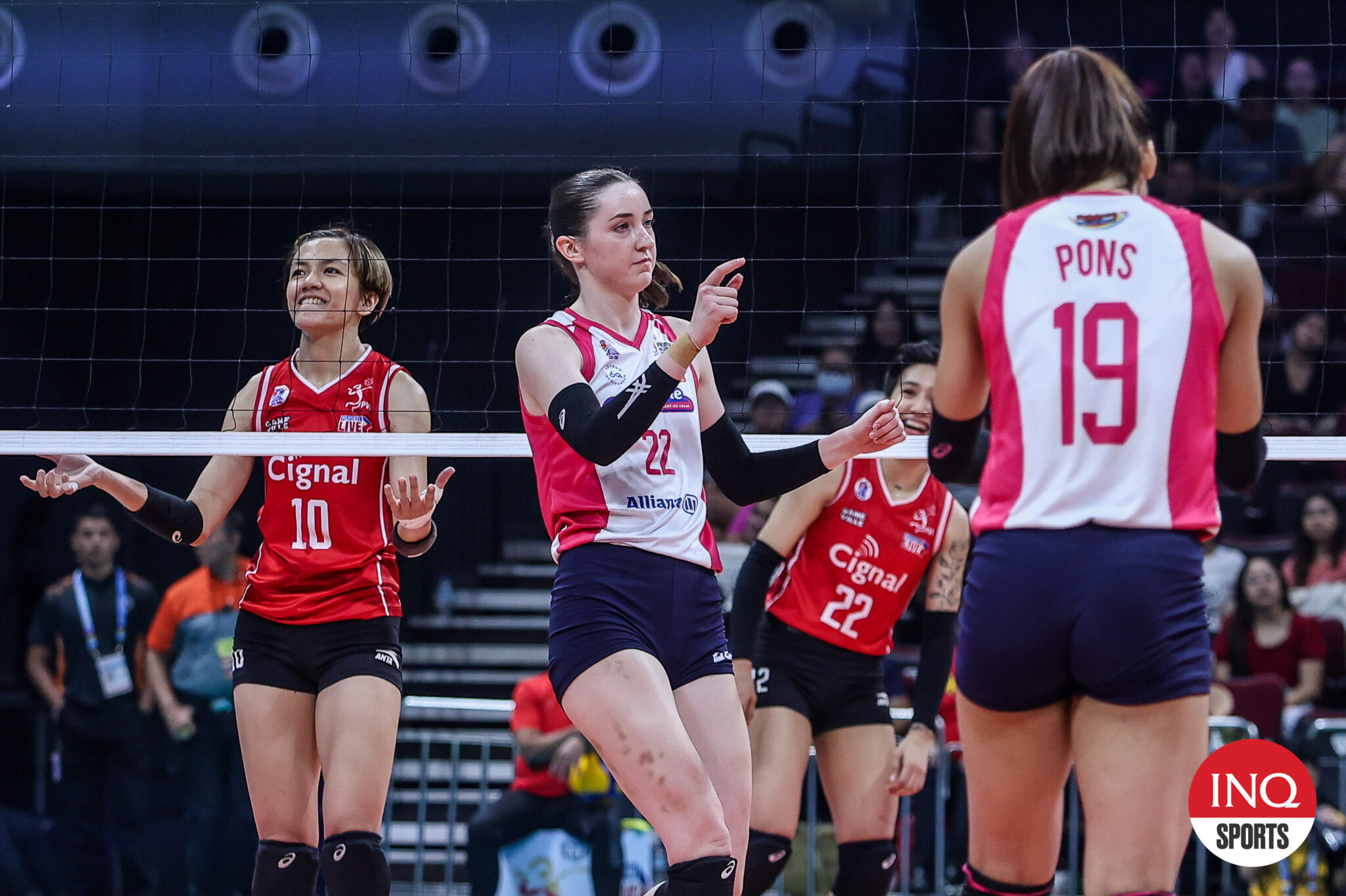 Creamline survives Cignal to book Reinforced final ticket - AsiaEurope ...