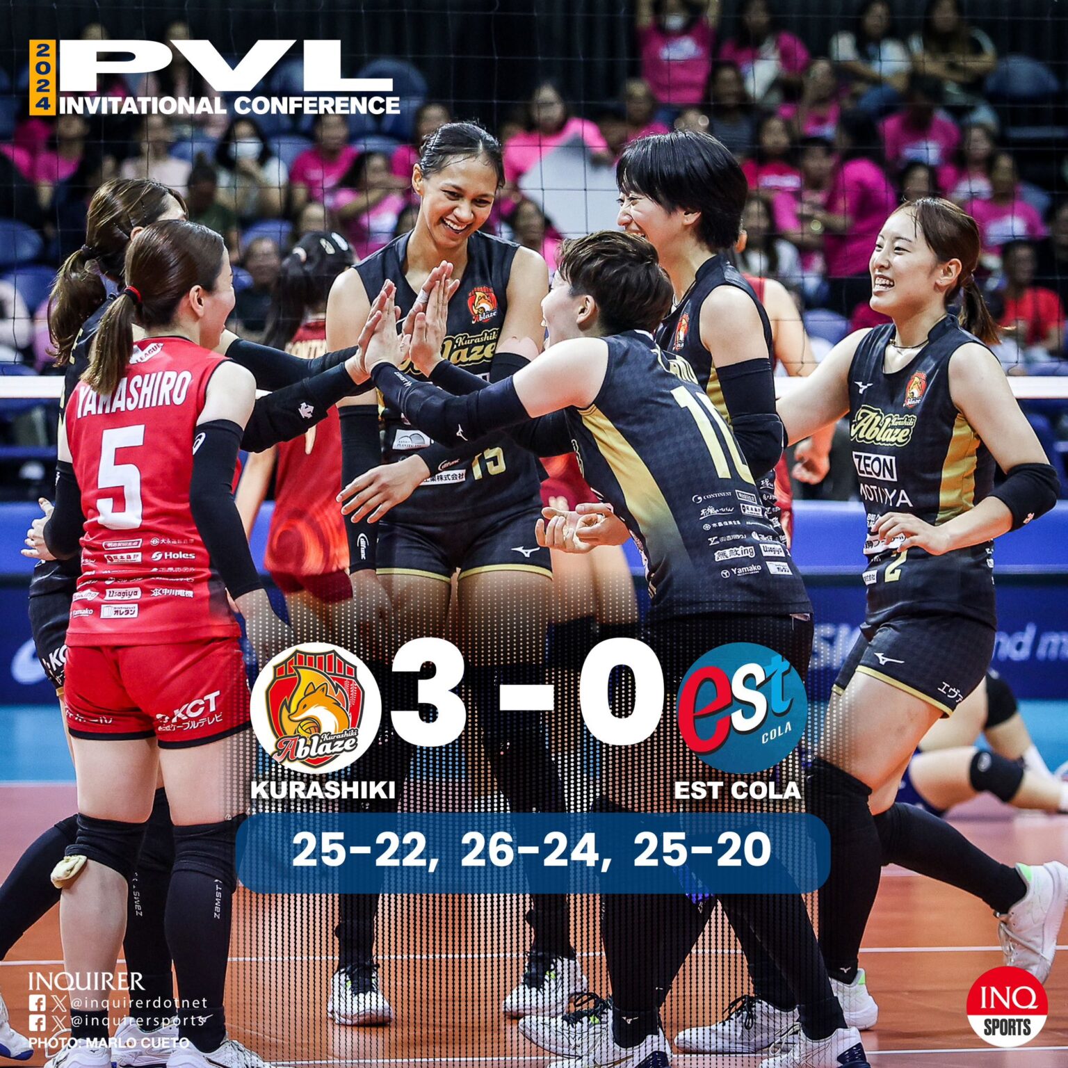 LIVE UPDATES: PVL Invitationals final–Creamline vs Cignal