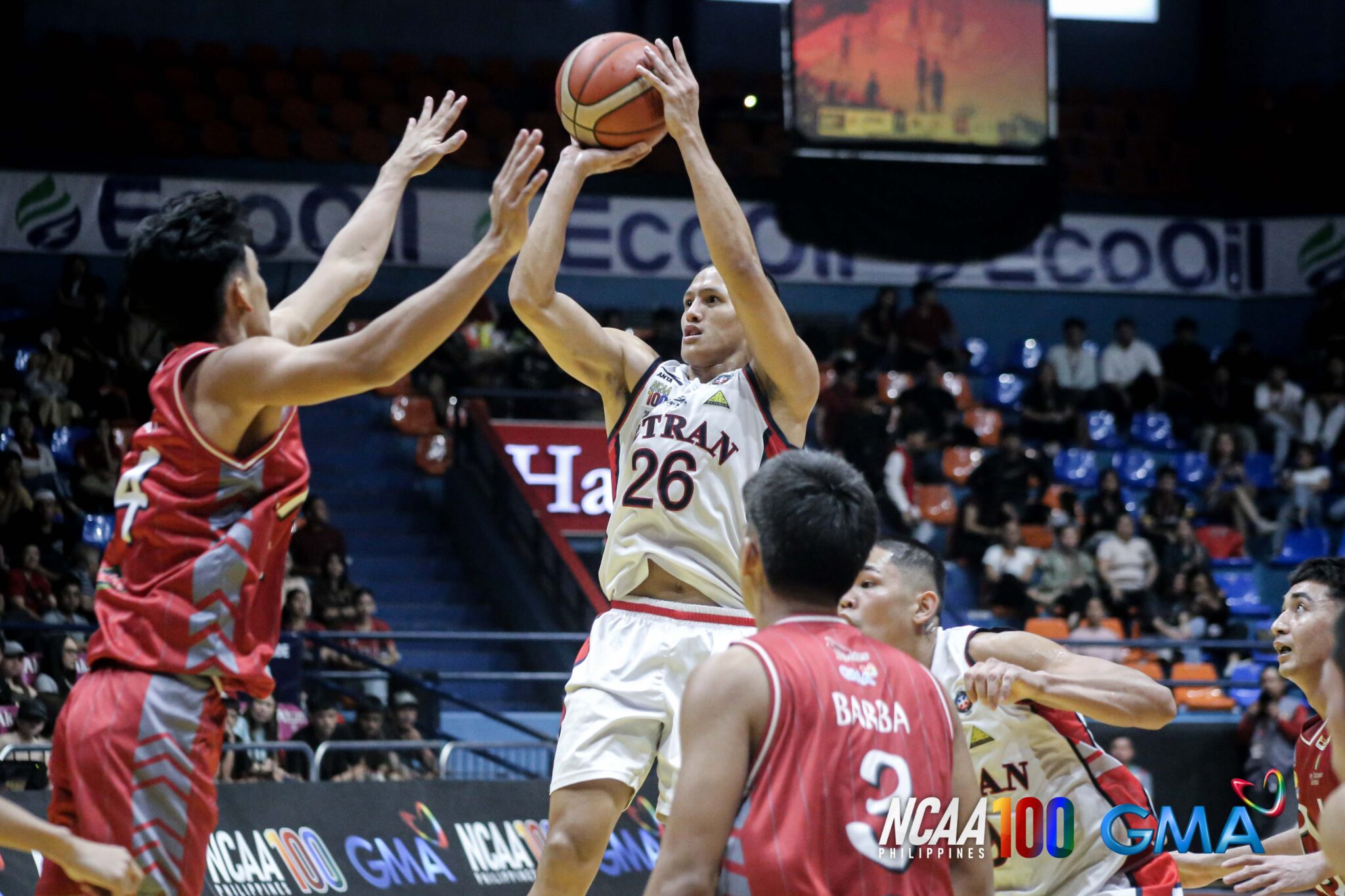 NCAA: Rivals San Beda, Letran post contrasting wins