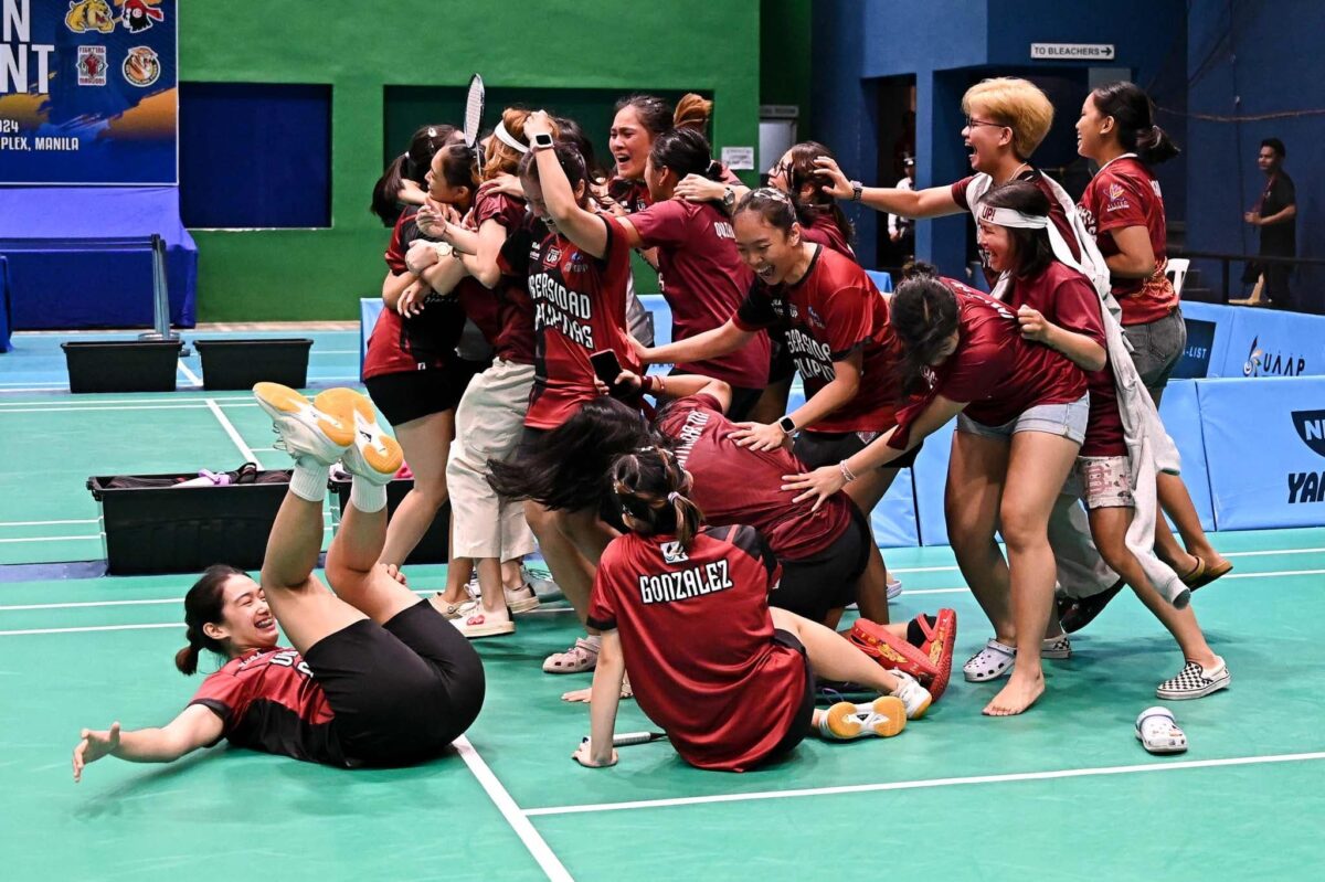 UP Fighting Maroons clinch UAAP women's badminton crown
