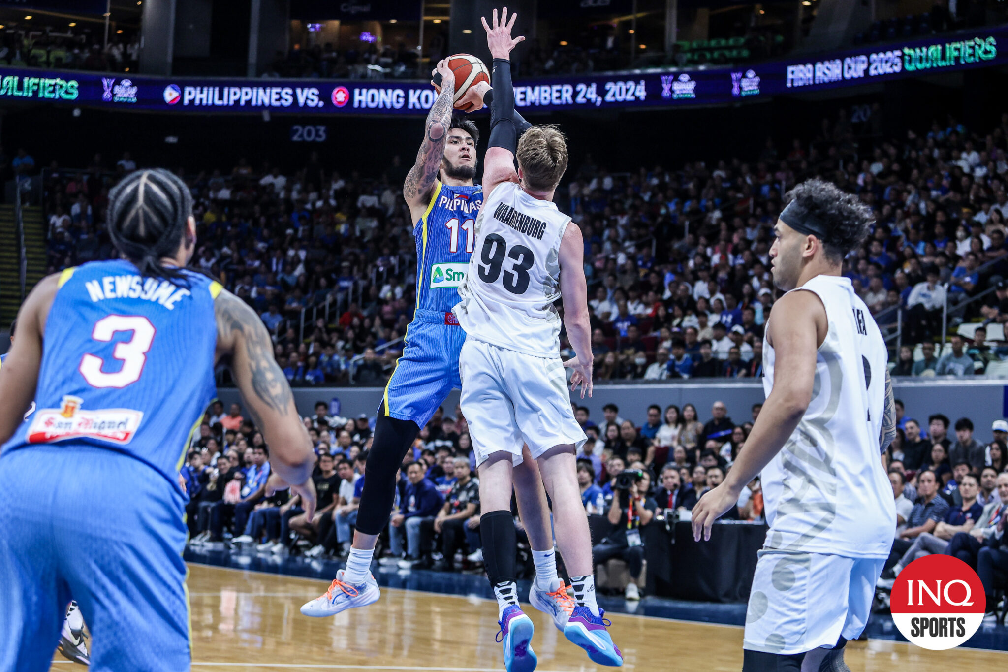 RESULTS: Gilas Pilipinas vs New Zealand Fiba Asia Cup Qualifiers