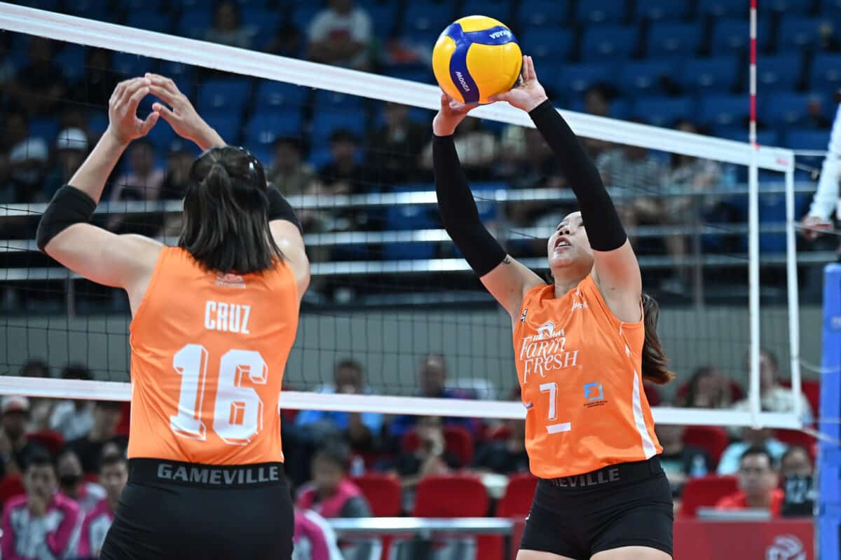 PVL: Farm Fresh sweeps Akari to score first win