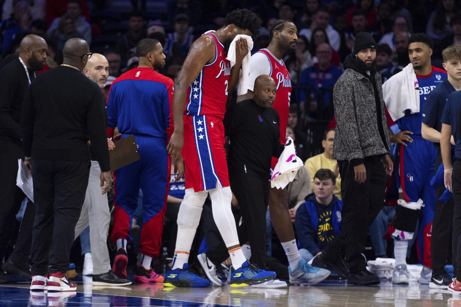 NBA: Joel Embiid works through injuries, mental health struggles ...