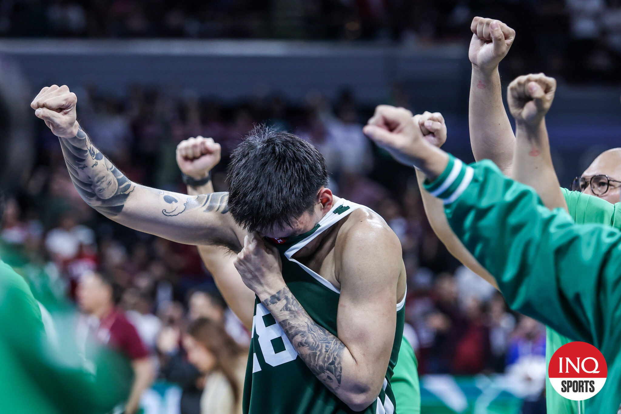 UAAP Finals: Kevin Quiambao emotional after La Salle crucial win