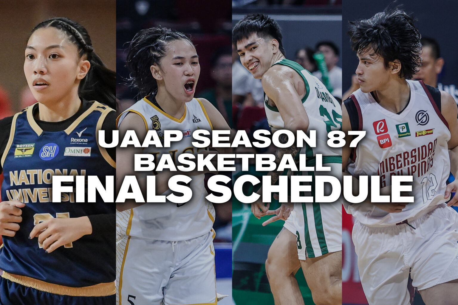 SCHEDULE: UAAP Season 87 basketball Finals
