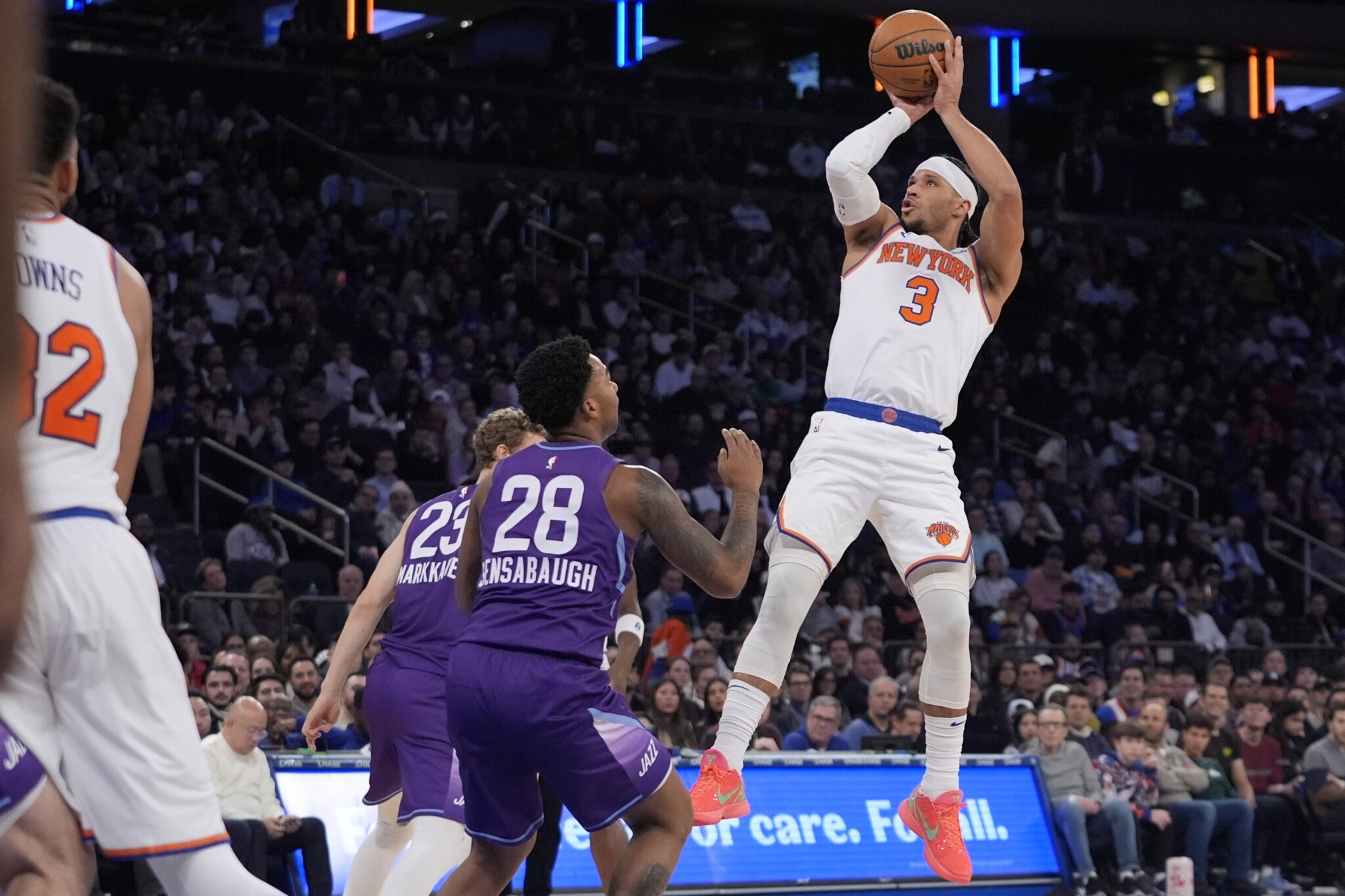 NBA: Josh Hart with another triple-double as Knicks thump Jazz