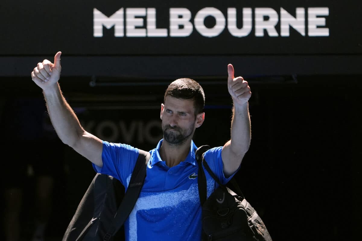 Djokovic takes jab at 'experts' with MRI photo of hamstring