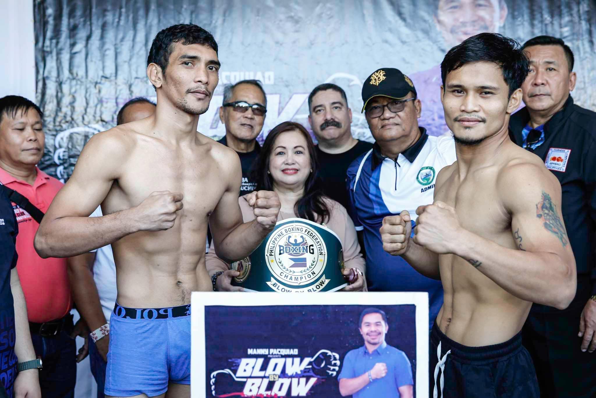 Blow-By-Blow: Lagumbay, Masangkay fight for PBF belt