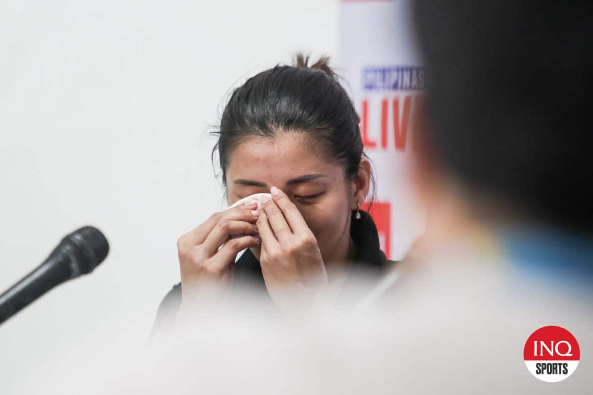 PVL: Kianna Dy emotional as she returns to play after 'hard year'