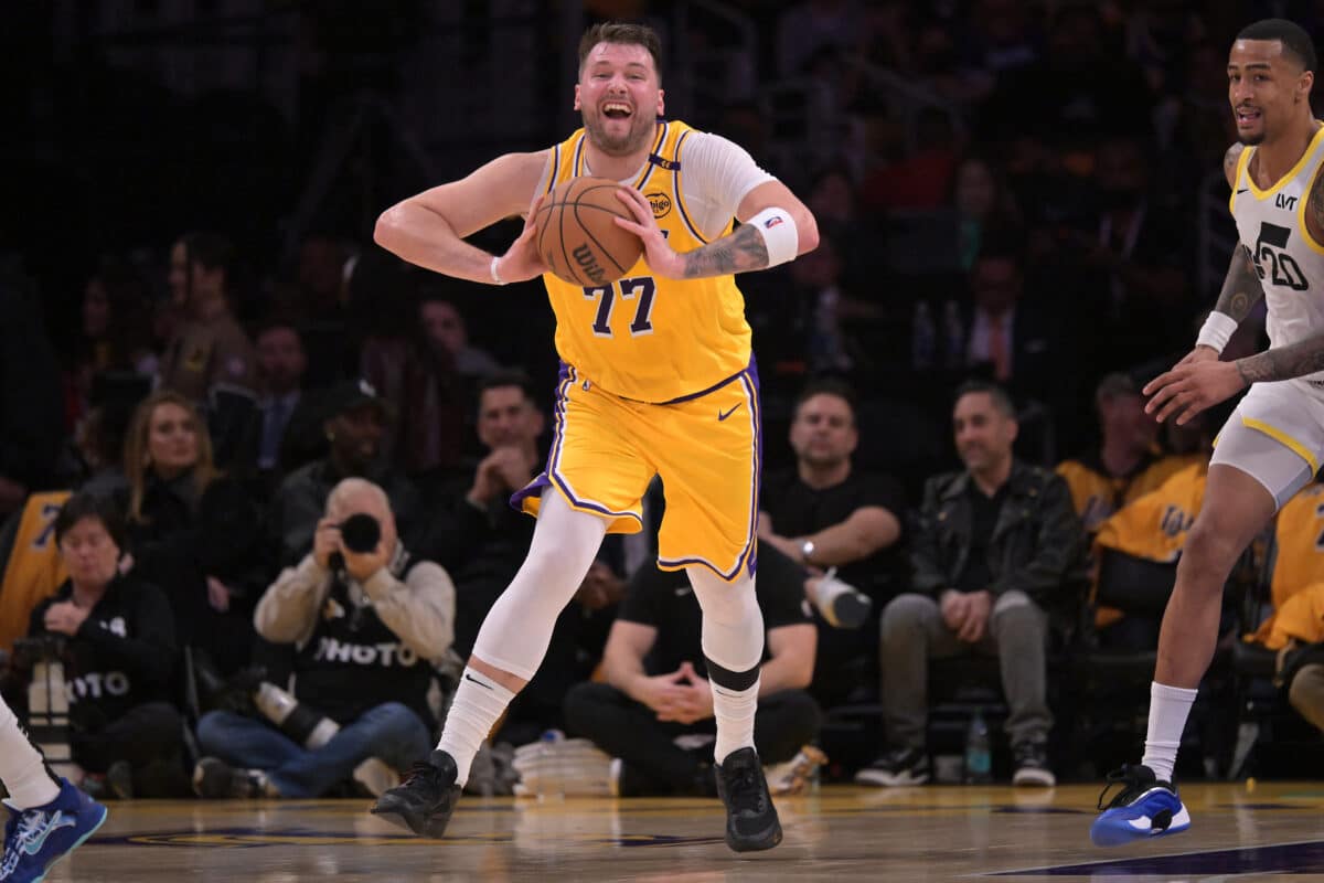 NBA: Luka Doncic makes quiet debut as Lakers sail past Jazz