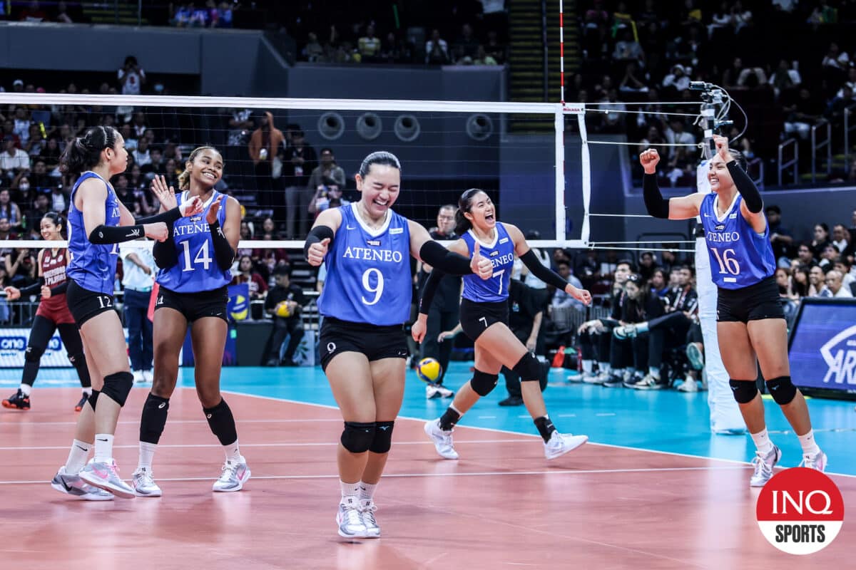 UAAP: Ateneo sweeps UP to bag first win in women's volleyball