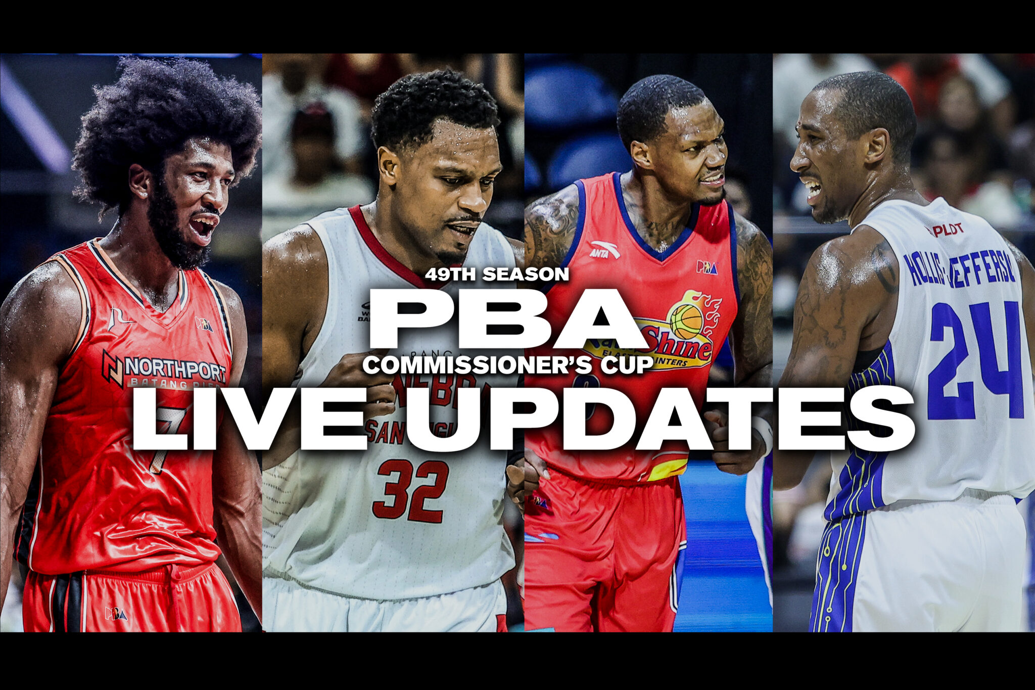 LIVE: PBA semifinals Game 2 NorthPort-Ginebra, Rain or Shine-TNT