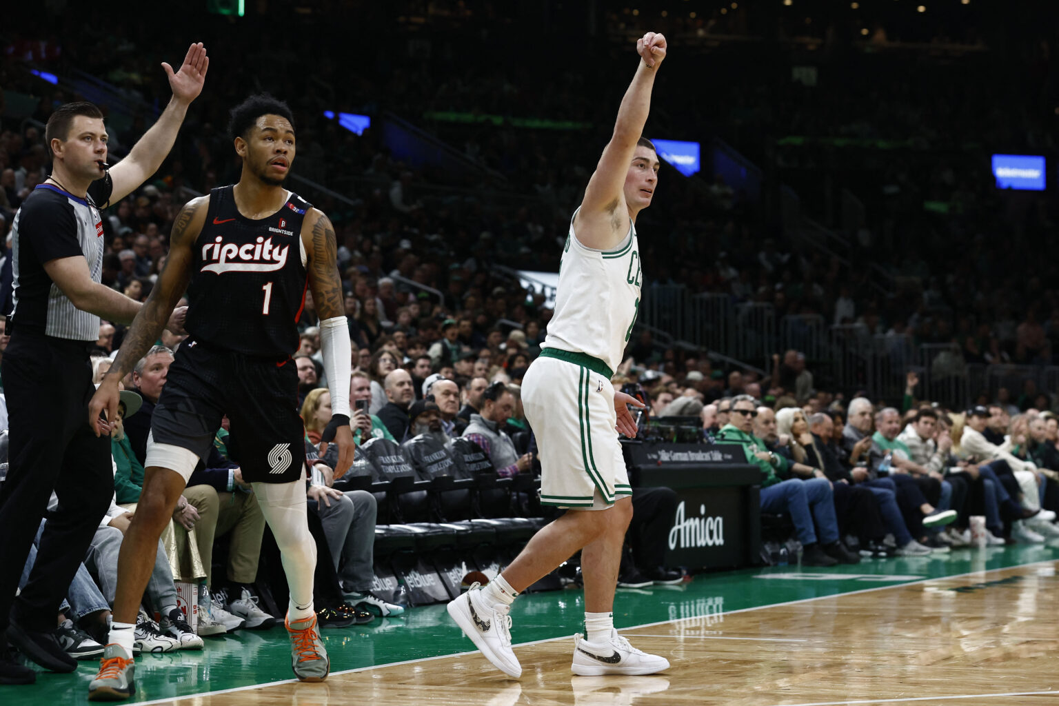 NBA: Payton Pritchard, Derrick White make Celtics history
