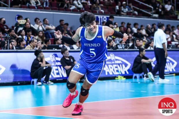 UAAP volleyball: FEU's Gerz Petallo, Ateneo's Ken Batas shine