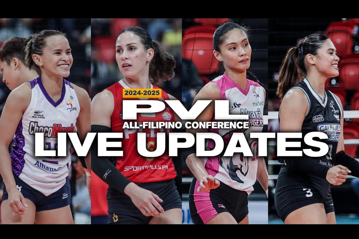 Live: PVL All-Filipino Quarterfinals-Choco Mucho vs PLDT, Akari vs Galeries - Philippines Times