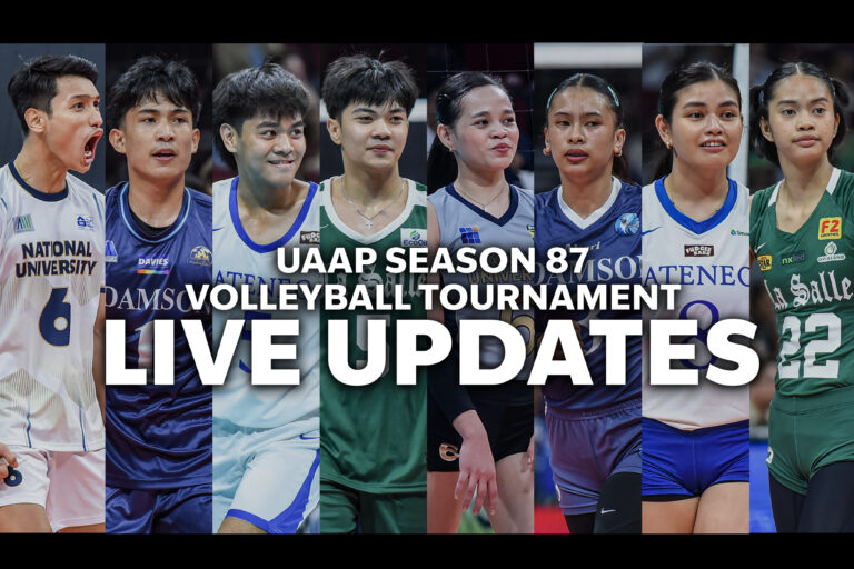 LIVE: UAAP Season 87 volleyball - March 12