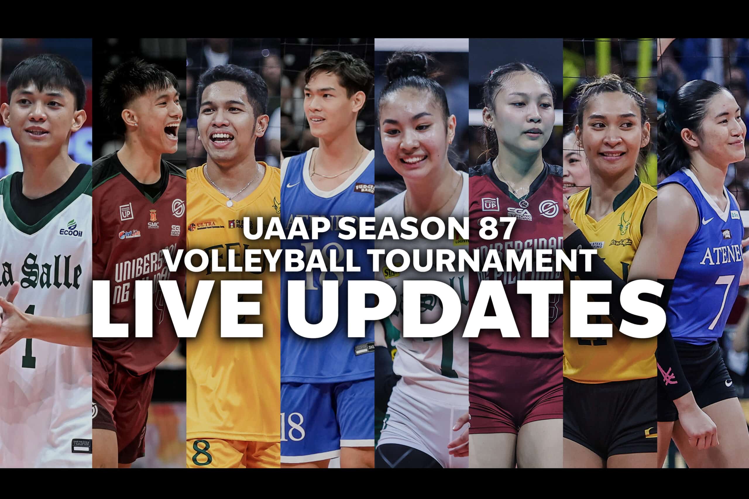 LIVE: UAAP Season 87 volleyball March 2 La Salle-UP, FEU-Ateneo