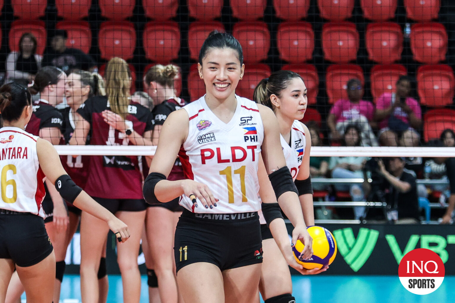 PLDT's Kianna Dy gets first start since injury, still finding her form