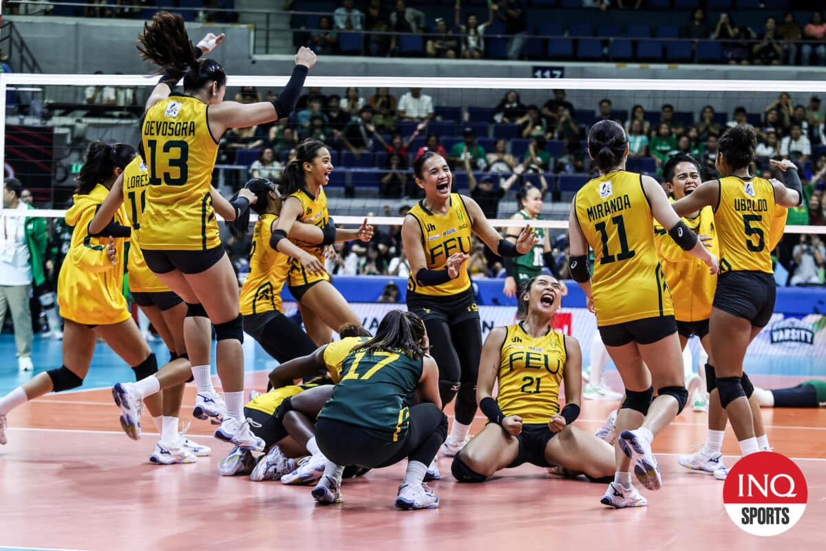 LIVE: UAAP Season 87 volleyball - Ateneo vs UE, FEU vs La Salle