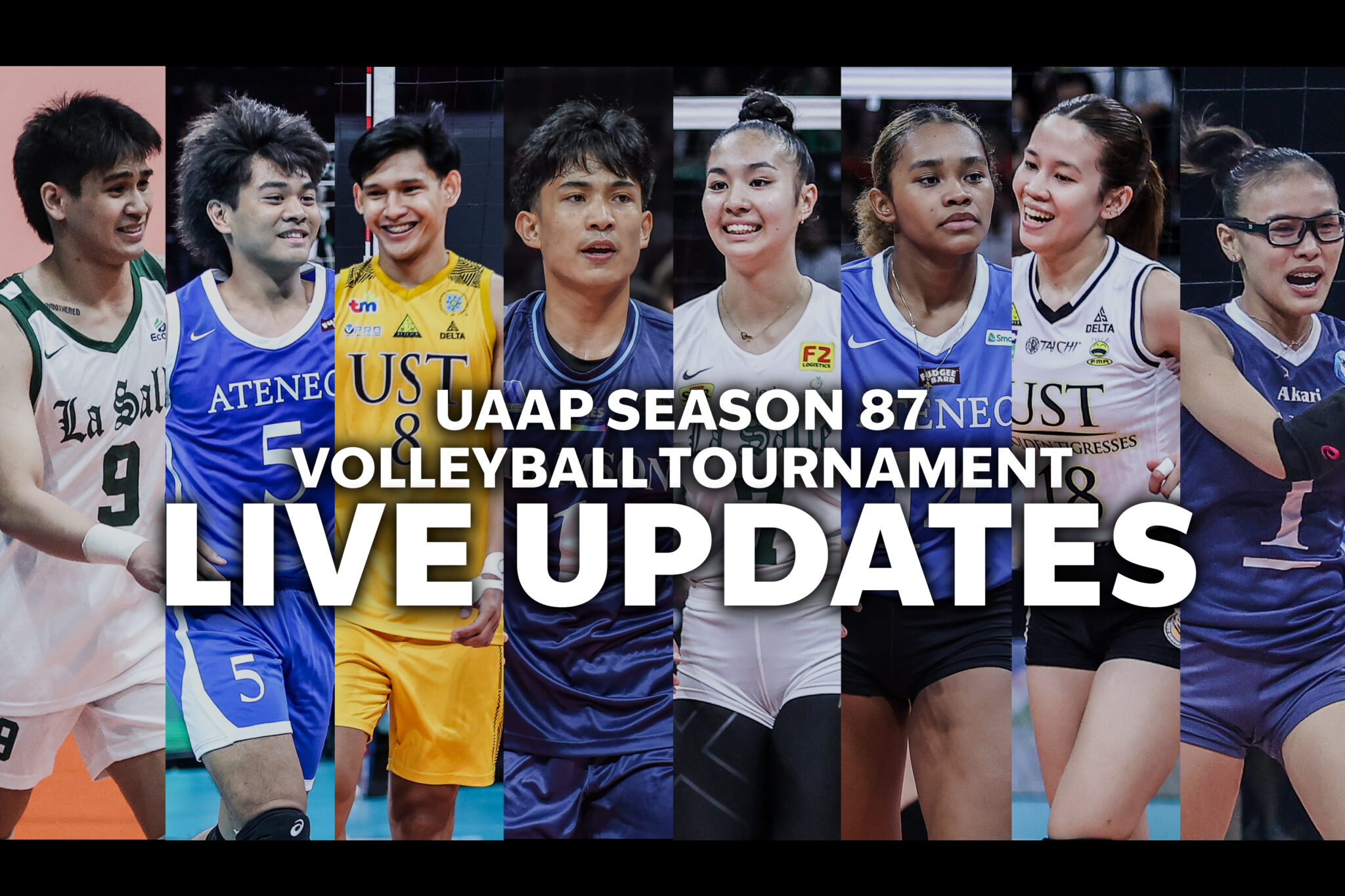 LIVE: UAAP Season 87 volleyball tournament - April 2