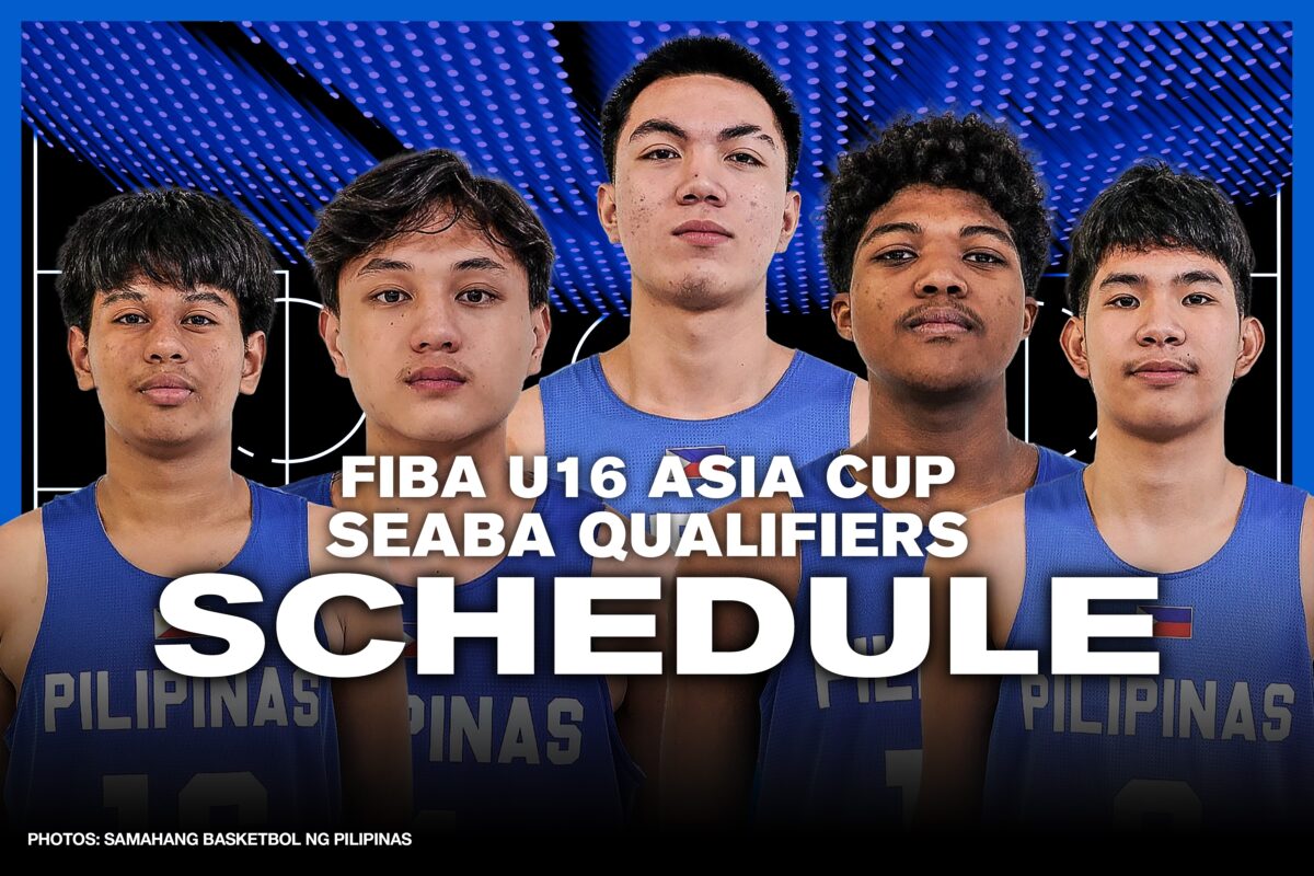 SCHEDULE: Gilas Youth at Fiba U16 Asia Cup Seaba qualifiers