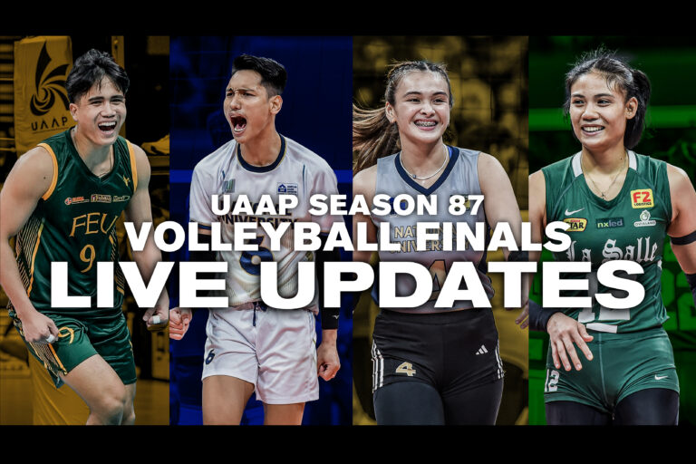 LIVE: UAAP Season 87 volleyball Finals Game 1 - May 11, 2025
