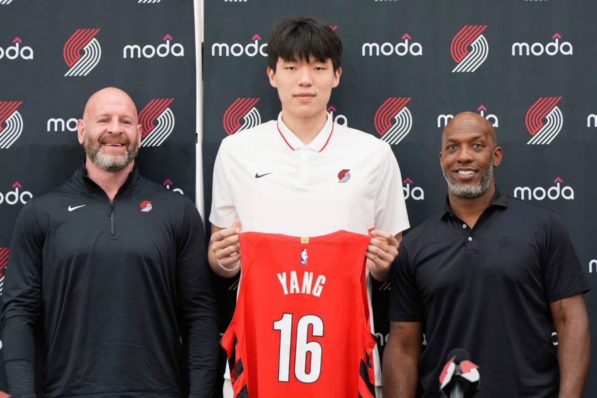 NBA: Blazers see China's Yang Hansen as unique, versatile talent