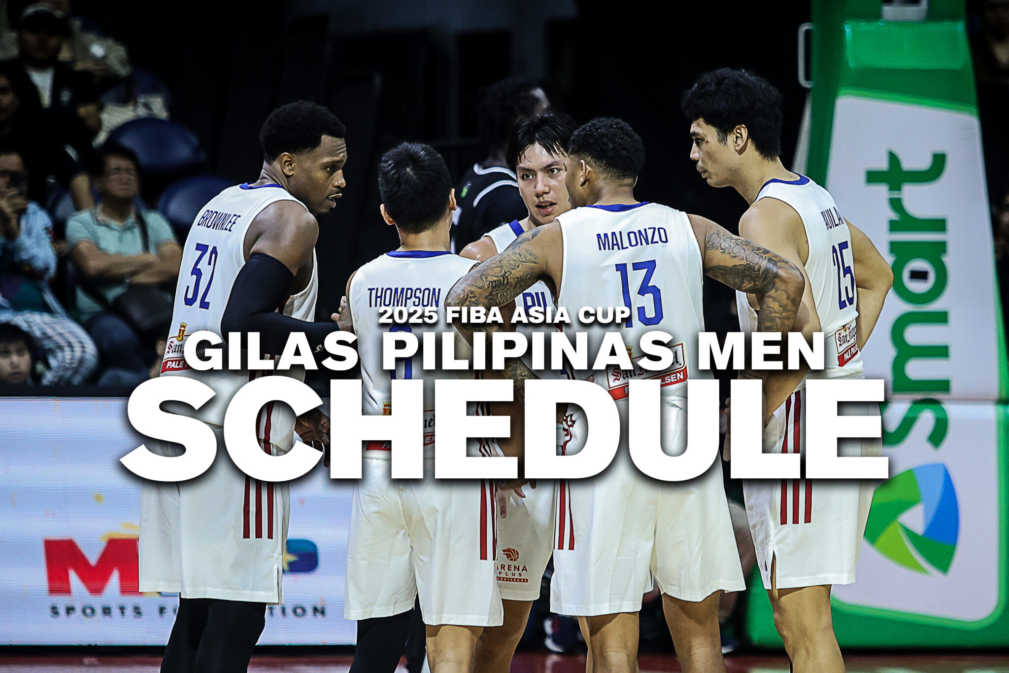 SCHEDULE: Gilas Pilipinas at 2025 Fiba Asia Cup - quarterfinals