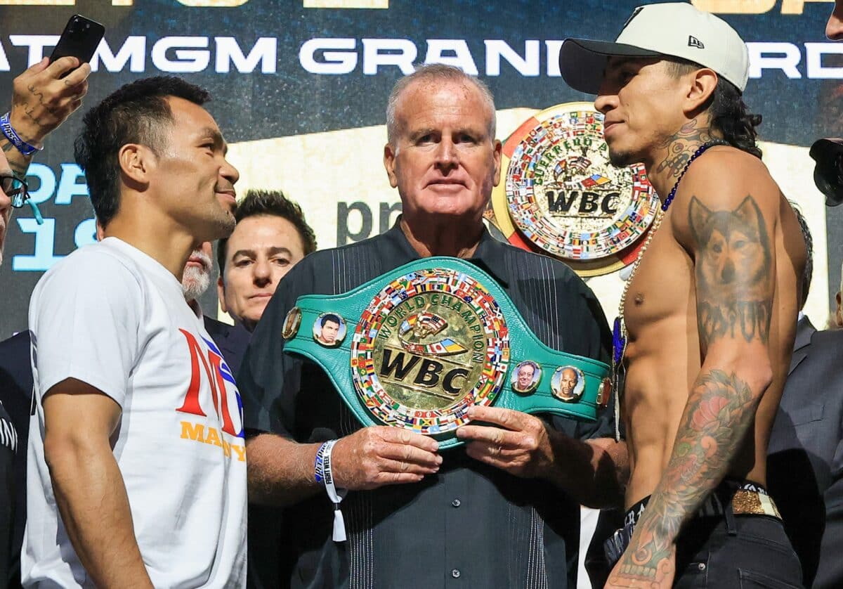 Manny Pacquiao vs Mario Barrios: where to watch on TV, streaming