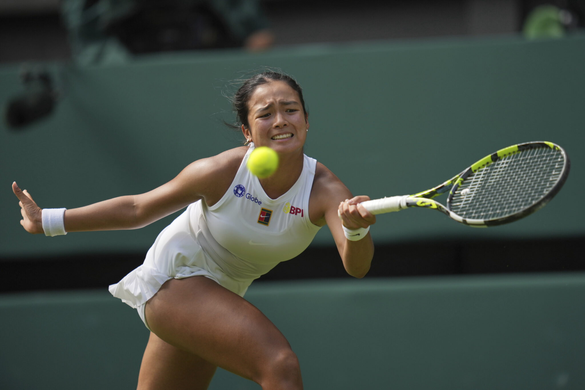 Alex Eala, partner Eva Lys crash out of Wimbledon doubles